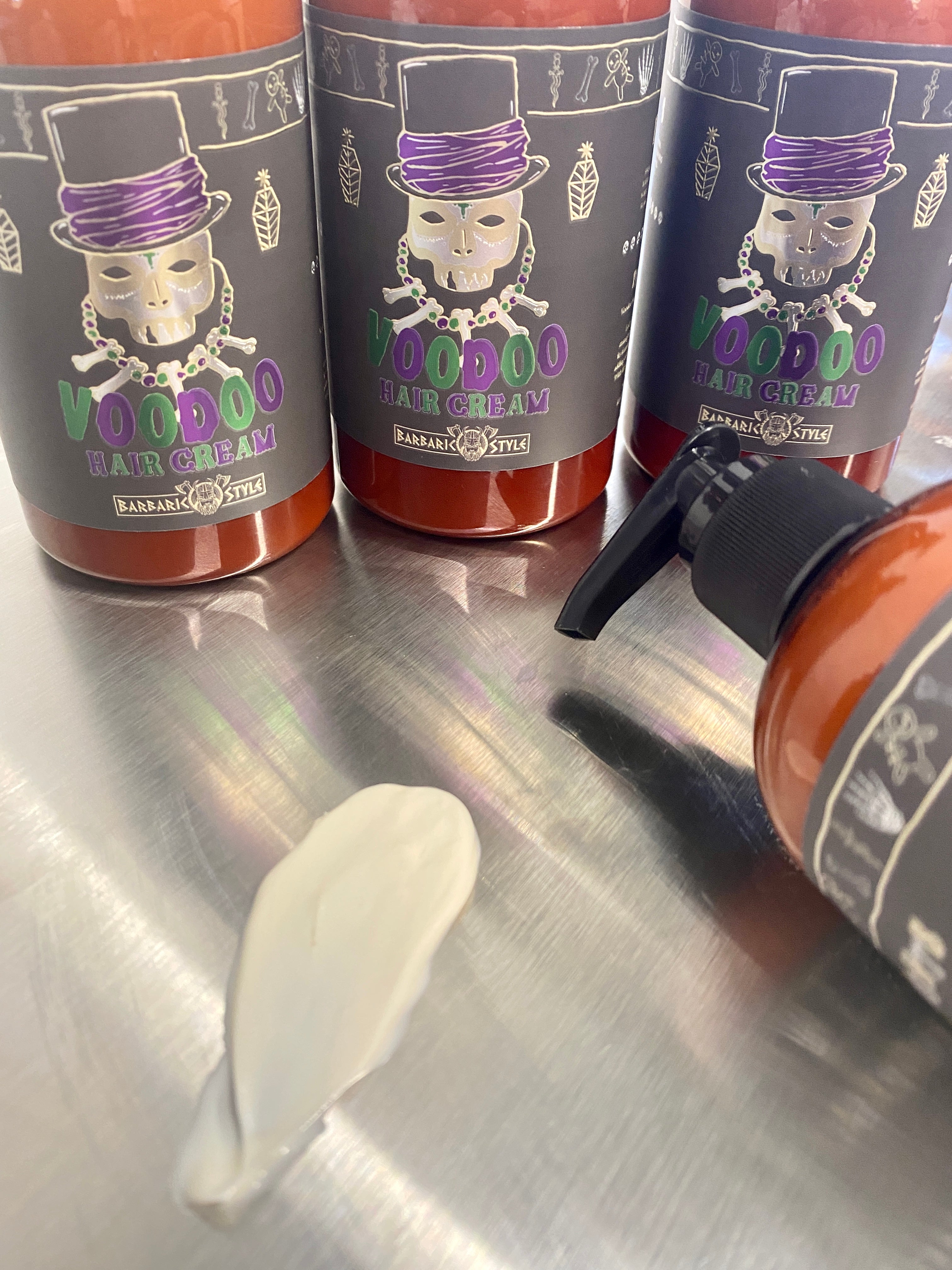 Voodoo Hair Cream by Barbaric Style | Battle Ready Grooming!